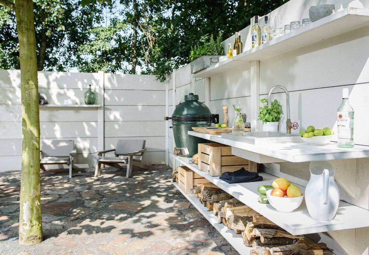 Outdoor kitchen | outdoor kitchen concrete | outdoor kitchen steel